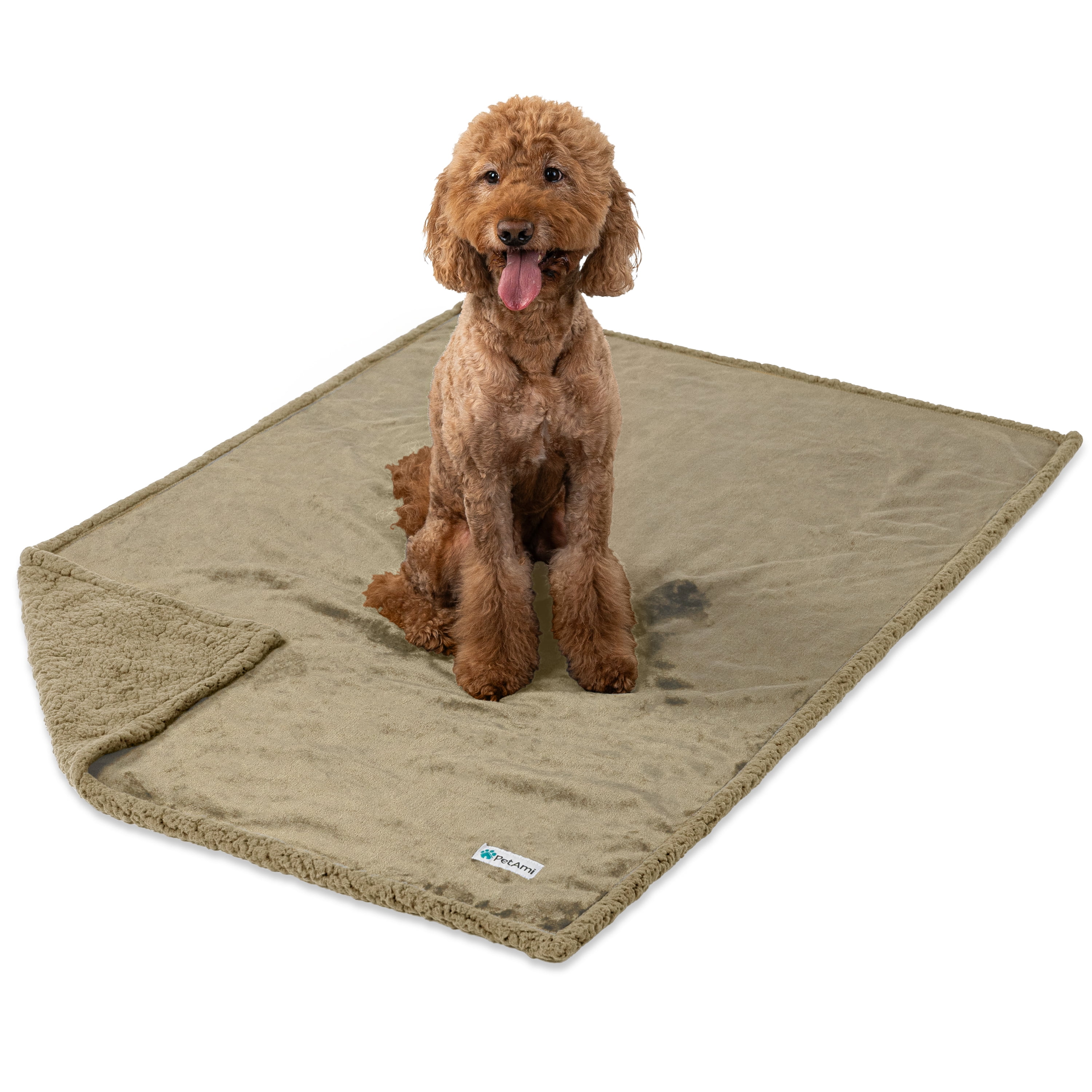 PetAmi Waterproof Dog Blanket for Medium Large Dog Puppy Cat Throw for Couch Cover Leakproof ...