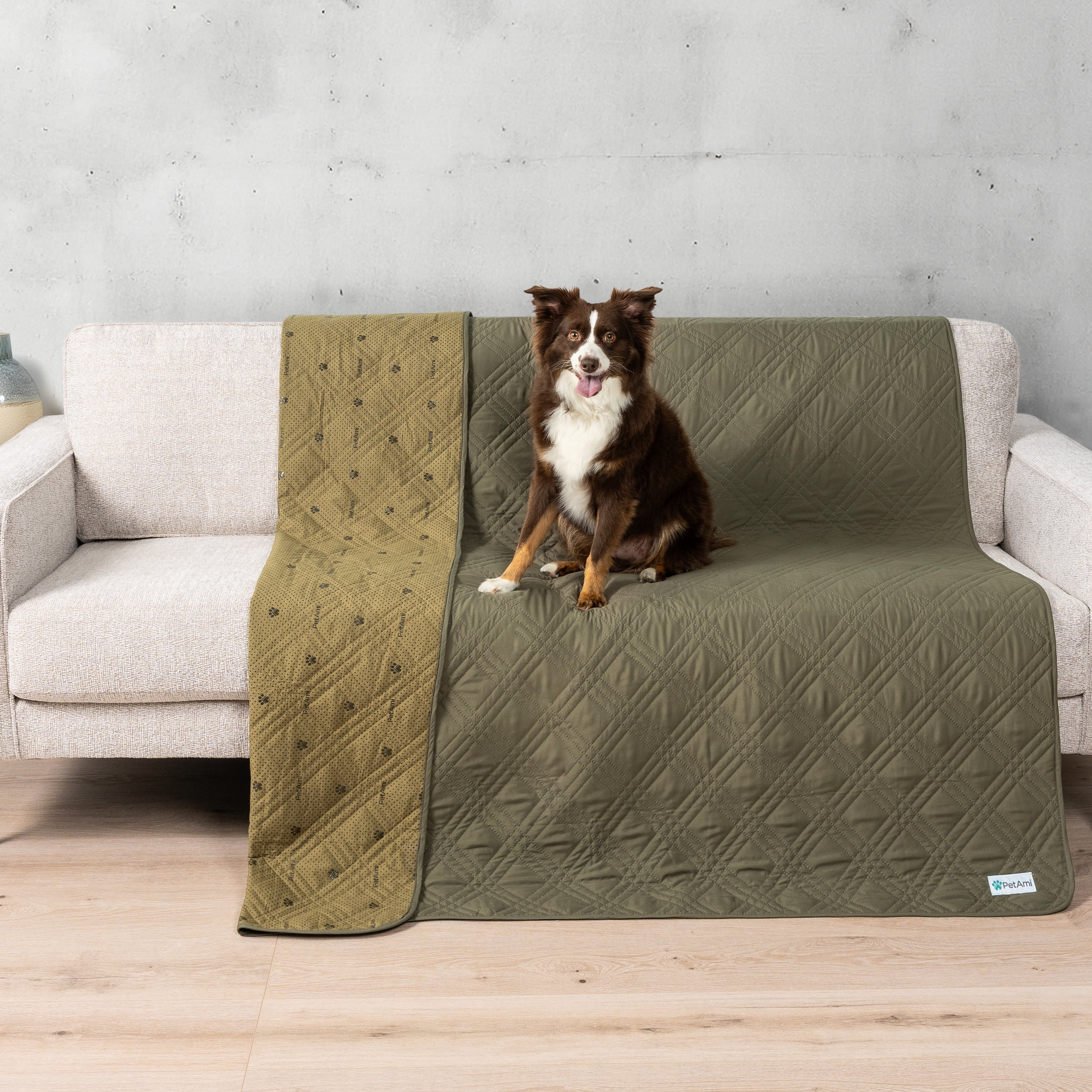 PetAmi Waterproof Couch Cover for Dogs, Waterproof Pet Blanket ...