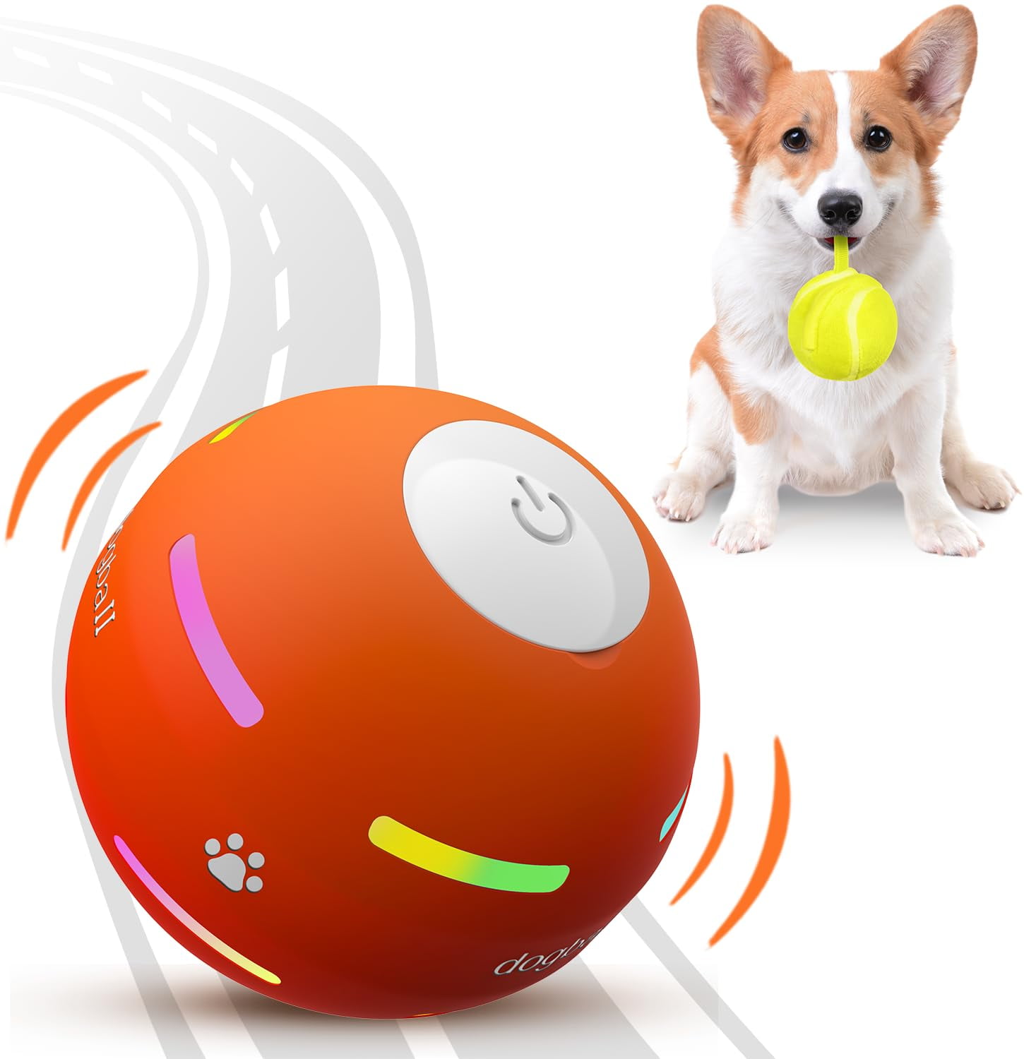 PetDroid Interactive Dog Toys Dog HYZ01 Ball,[2025 Newly Upgraded ...