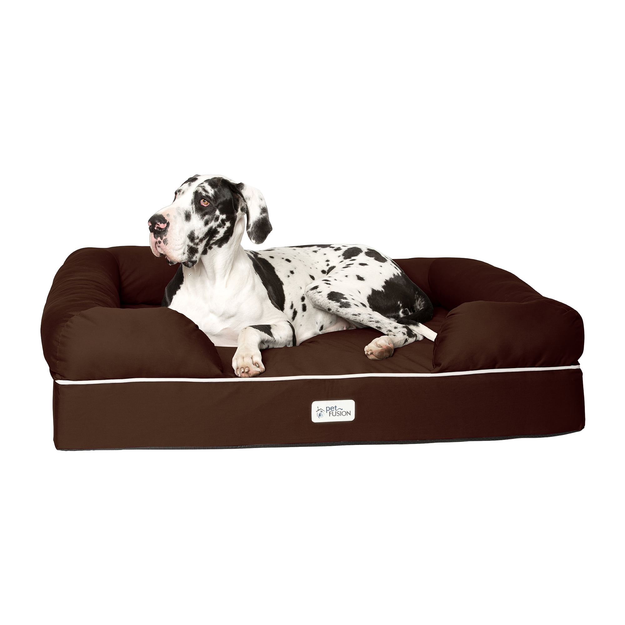 PetFusion Ultimate Dog Lounge Orthopedic Memory Foam Bed with ...