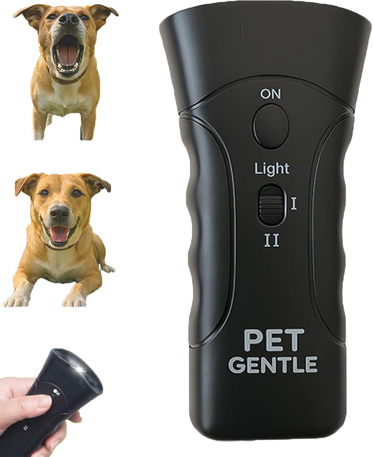 PetGentle Anti Barking Device, Pet Gentle, Ultrasonic Dog Bark Deterrent & Trainer - Stop ...
