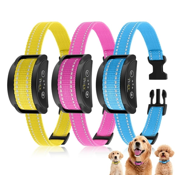 Automatic Anti-Bark Dog Collar - Shock Control for Large/Medium/Small ...
