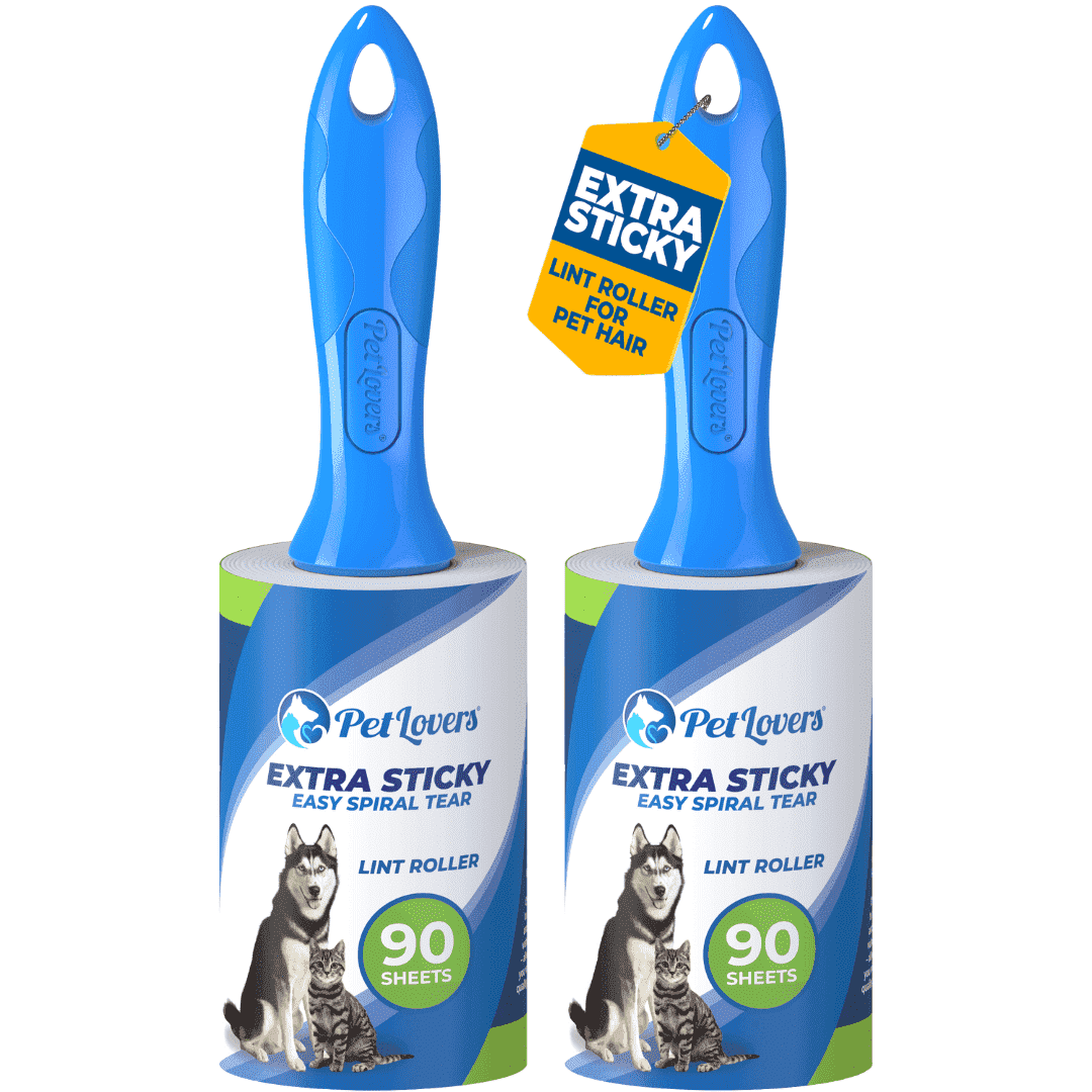 PetLovers Extra Sticky Lint Roller Mega Value Set 180 Sheets for Pet ...