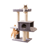 PetPals Heavy-Duty Indoor Activity Sisal Tower for Maine Coon & Large ...