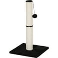 PetPals Stilt Post Black and Sisal Scratching Post with Toy - Walmart.com