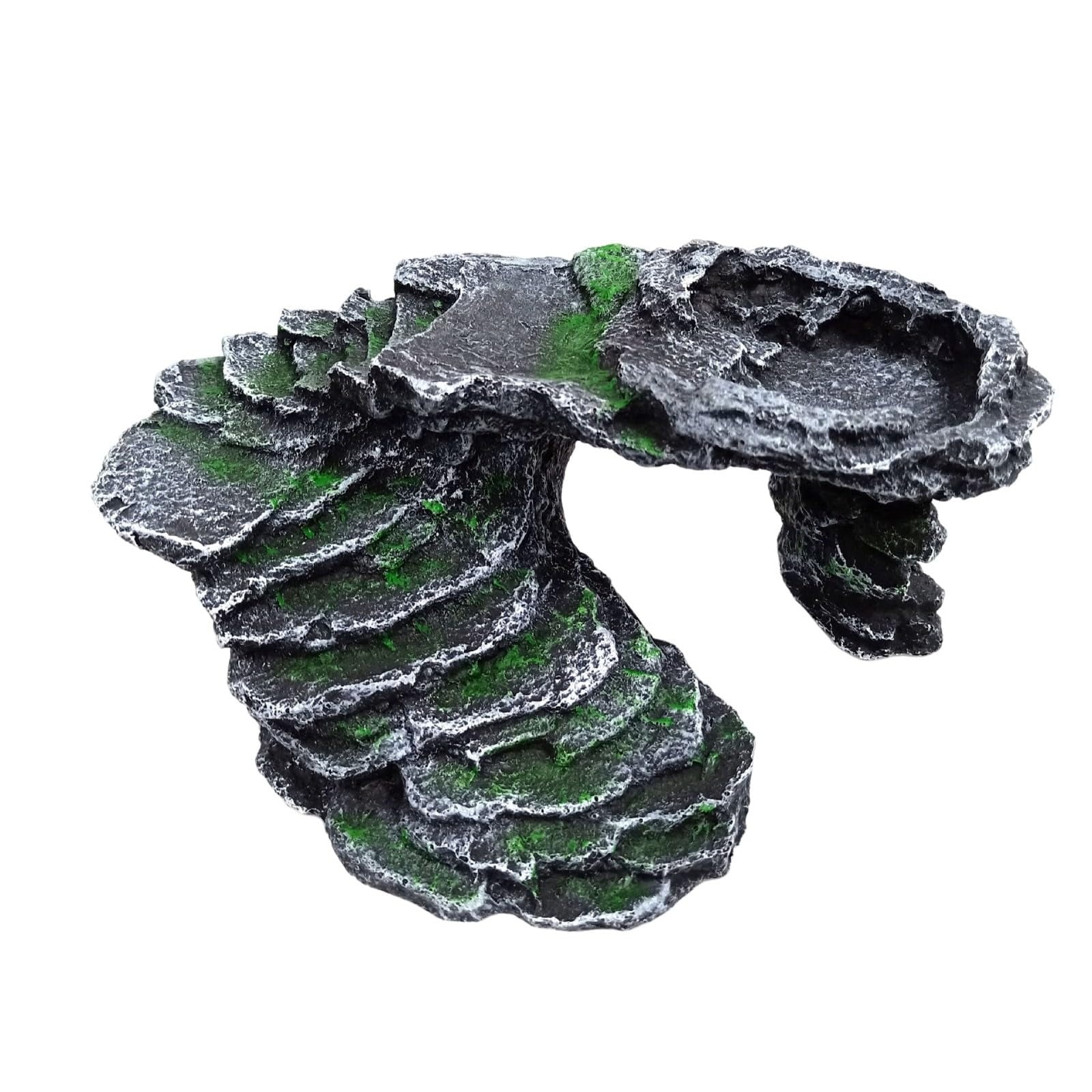 PetPhindU Turtle Resting Basking Platform Reptile Terrarium Shale Rock ...