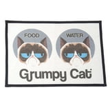 PetRageous Designs 19 Inch by 13 Inch Grumpy Cat Non-Slip Tapestry Mat ...