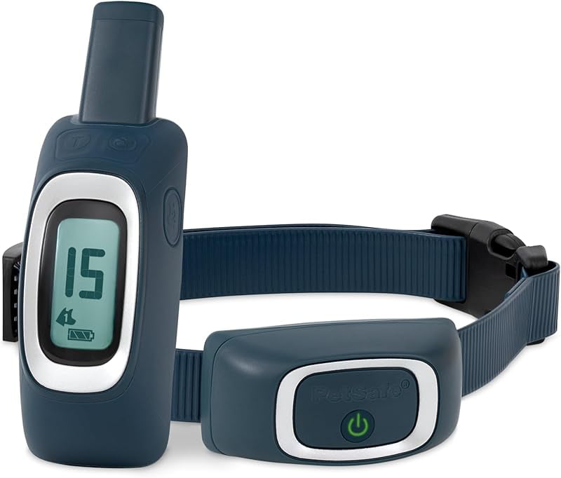 PetSafe 300 Yard Remote Training Collar – Choose from Tone, Vibration, or 15 Levels of Static ...