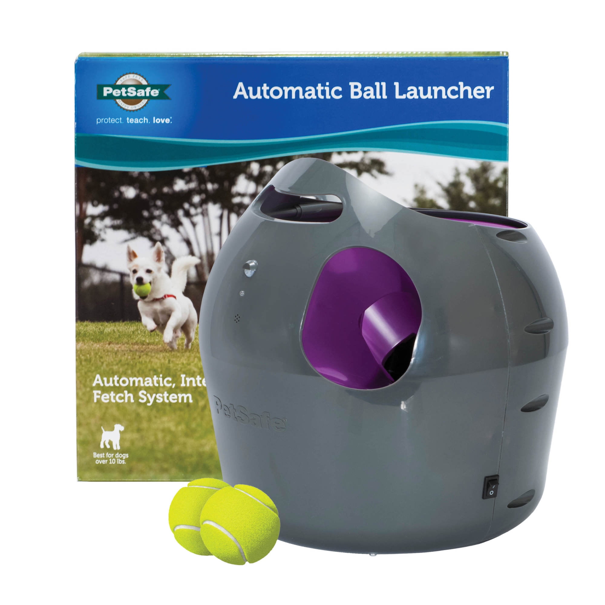PetSafe Automatic Dog Toy Ball Launcher, Interactive for Dogs, Indoor ...