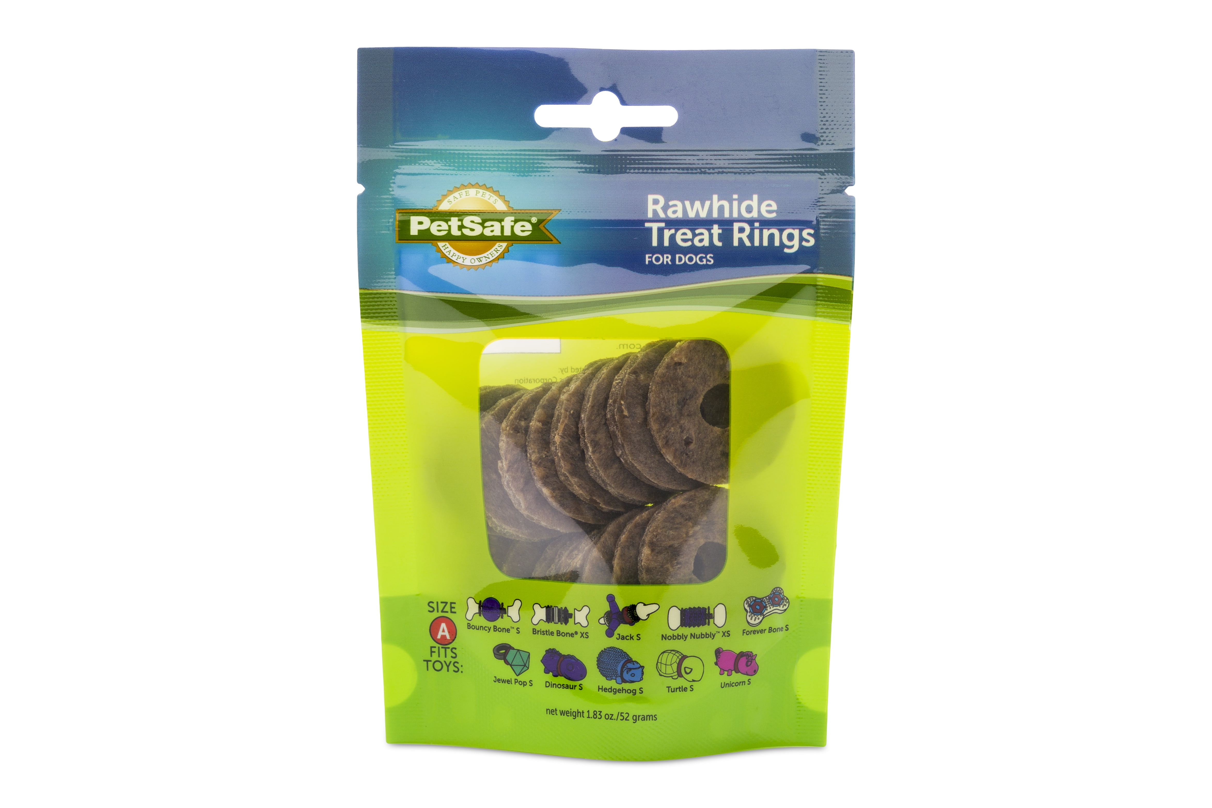 PetSafe Natural Rawhide Ring Refills, fits PetSafe Busy Buddy Treat ...