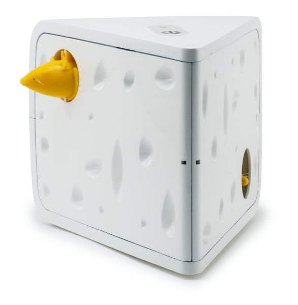 PetSafe, Cheese Automatic Cat Toy, Includes 2 mice, Spontaneous play ...