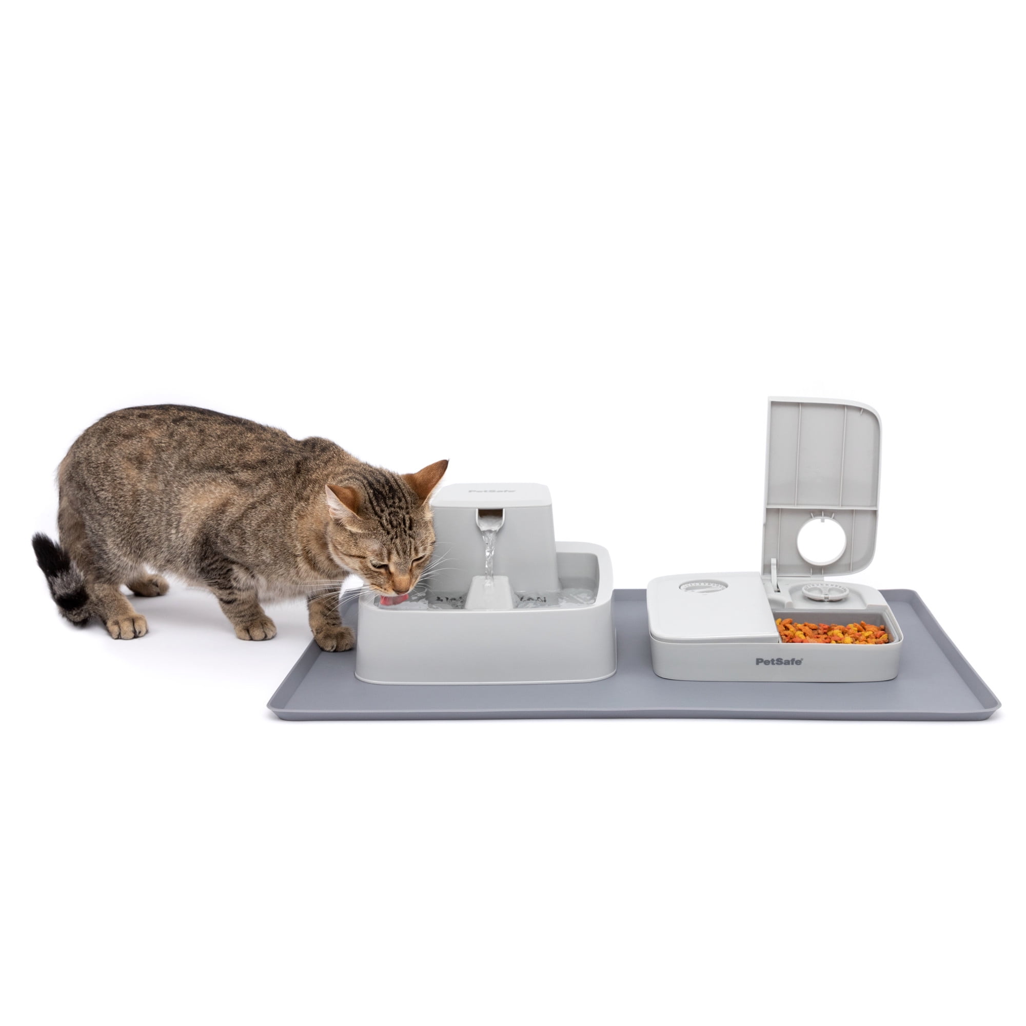 PetSafe Fountain and Feeder Mat, For Dogs and Cats, Silicone Food and ...