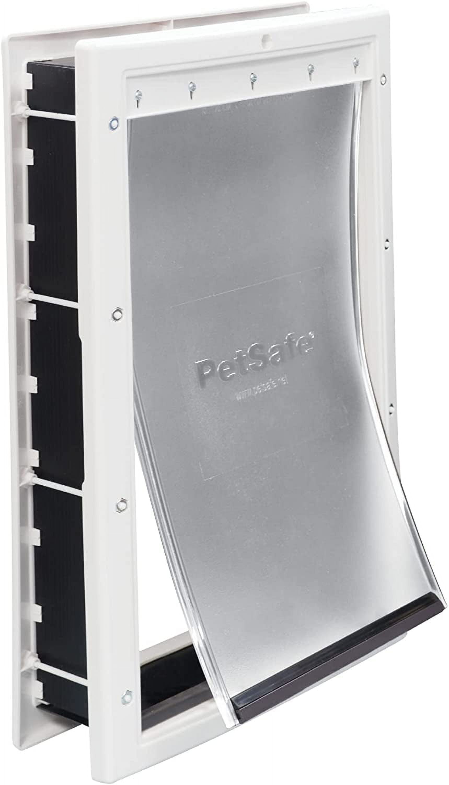 PetSafe NEVER RUST Dog & Cat Door, For Pets Up To 100 lb, Paintable ...