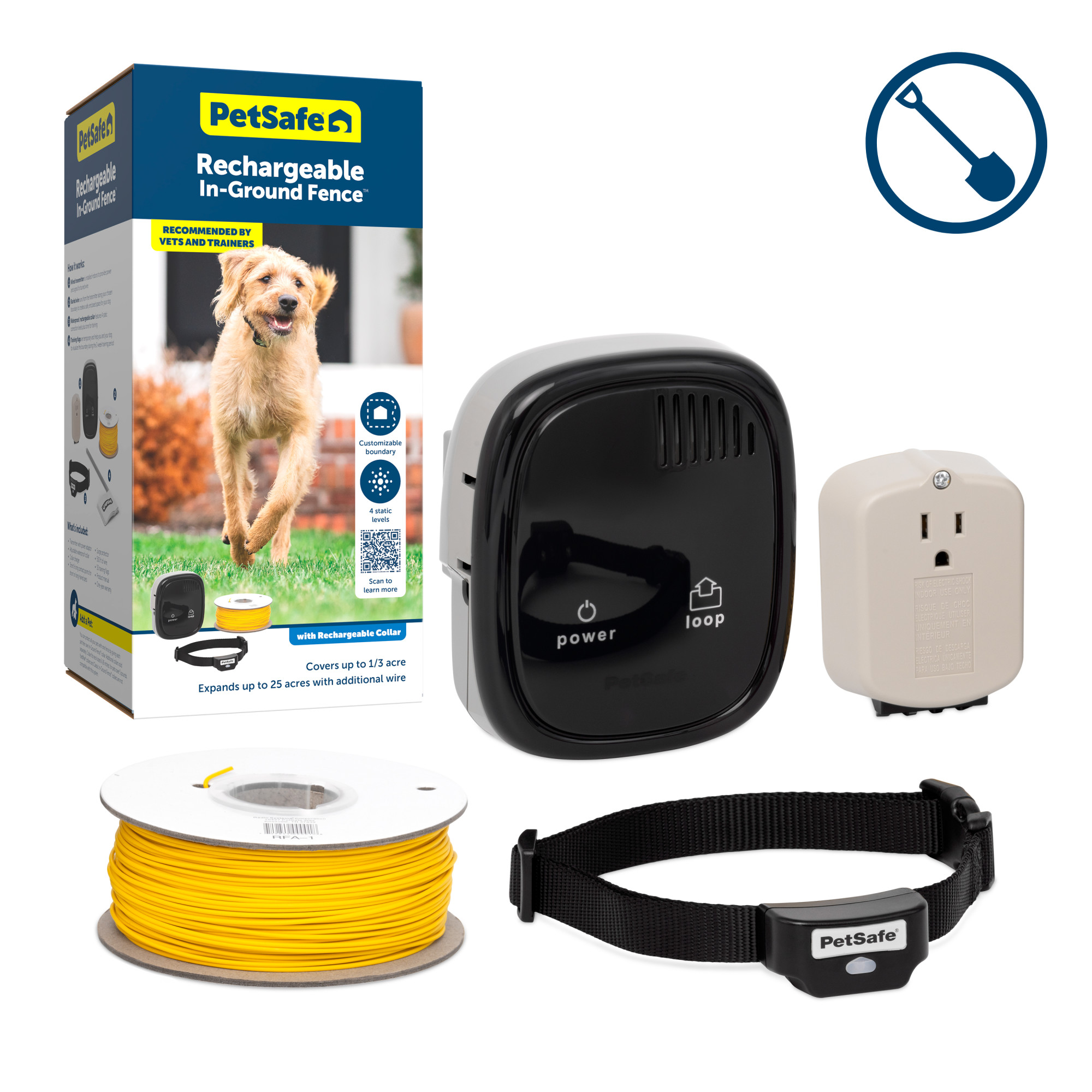 PetSafe In-Ground Fence for Dogs and Cats over 8 lb., Waterproof, Tone ...