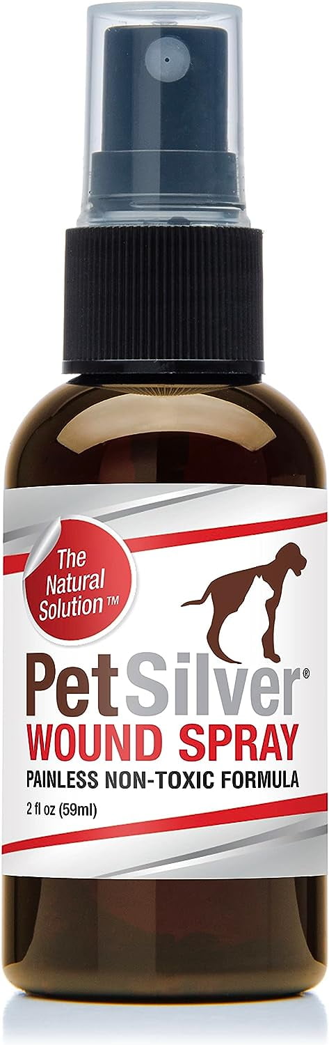 PetSilver Wound Spray with Chelated Silver, Made in USA, Vet Formulated ...
