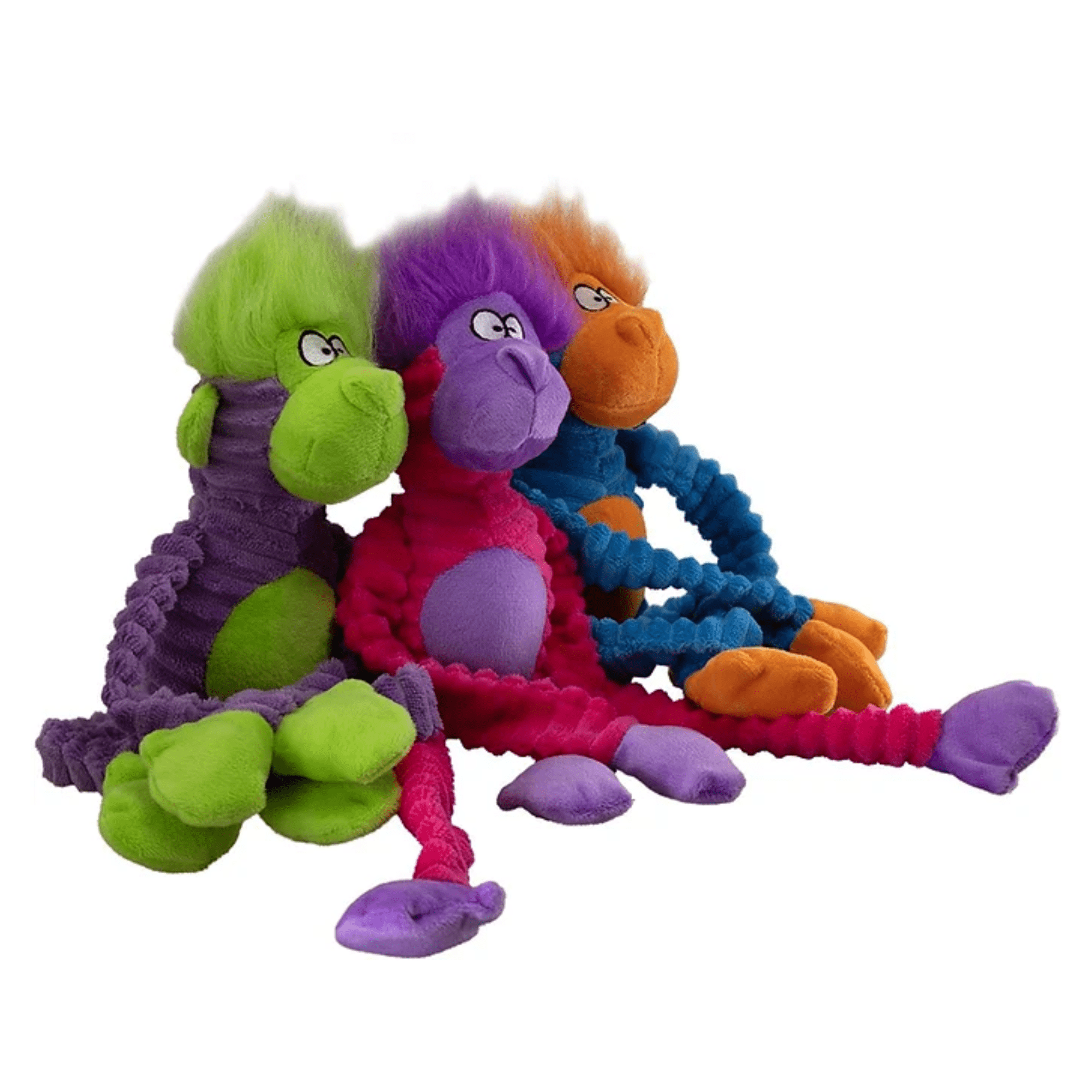PetSport Tuff Squeak Jungle Monkey Toy - 1 Pack - (14" Long) - Walmart.com