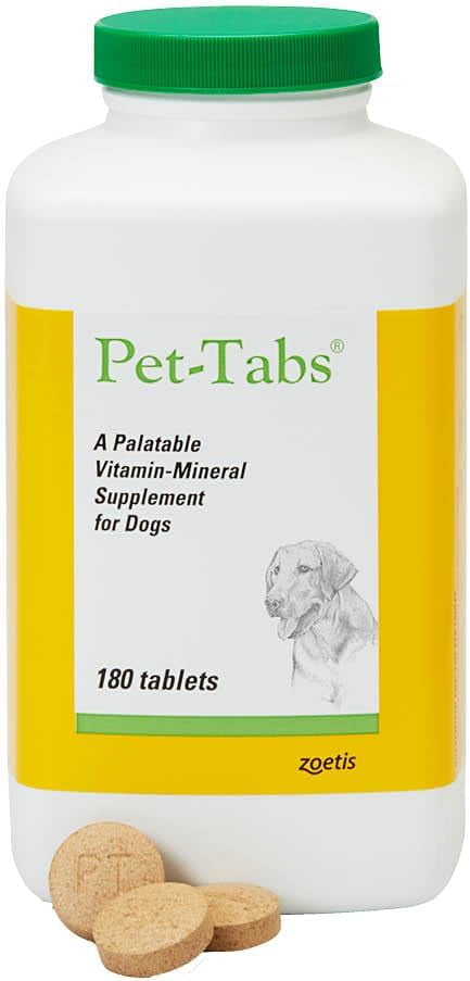 Pfizer Pet-Tabs Regular for Dogs and Puppies, Chewable Vitamin ...