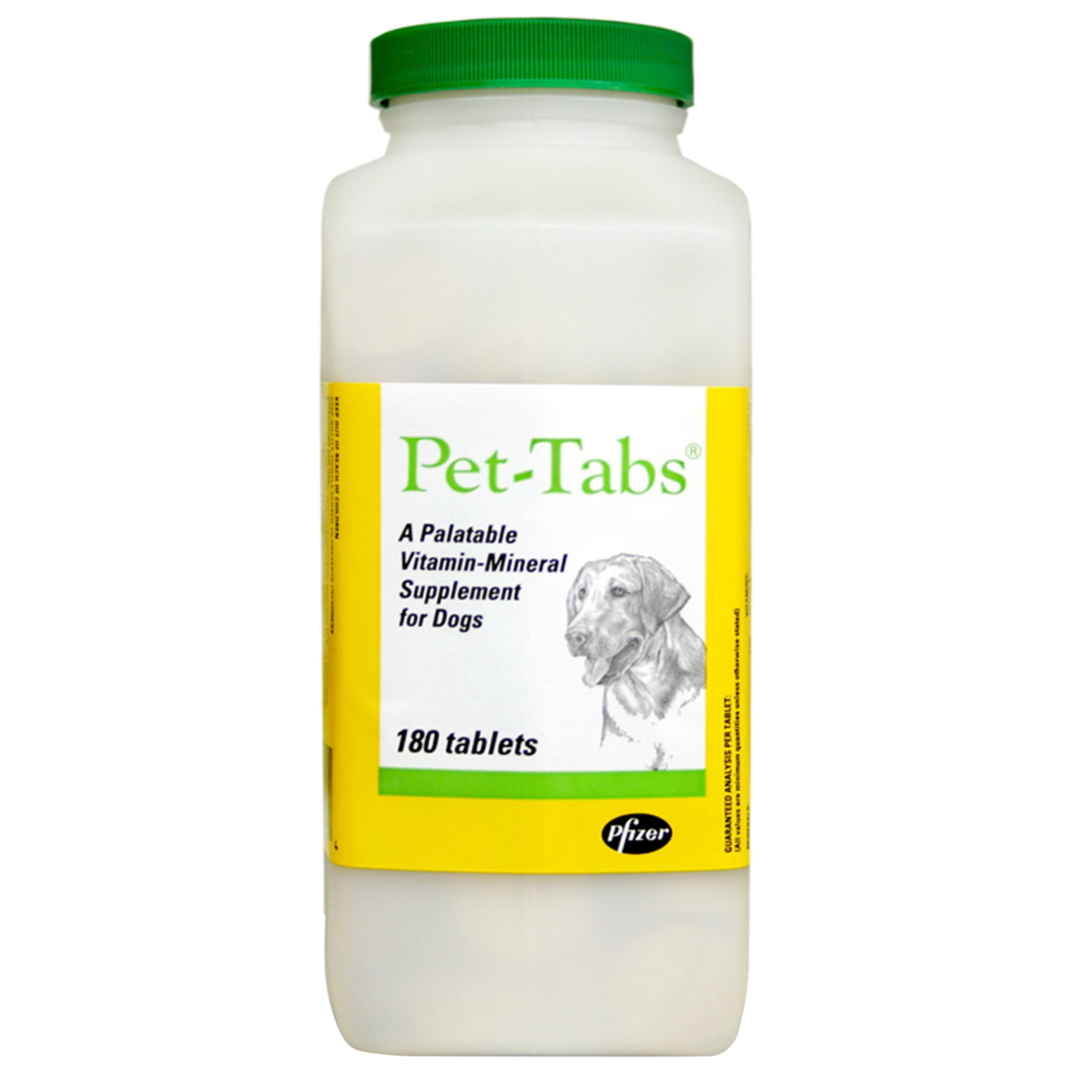 Pfizer Pet-Tabs Regular for Dogs and Puppies, Chewable Vitamin ...