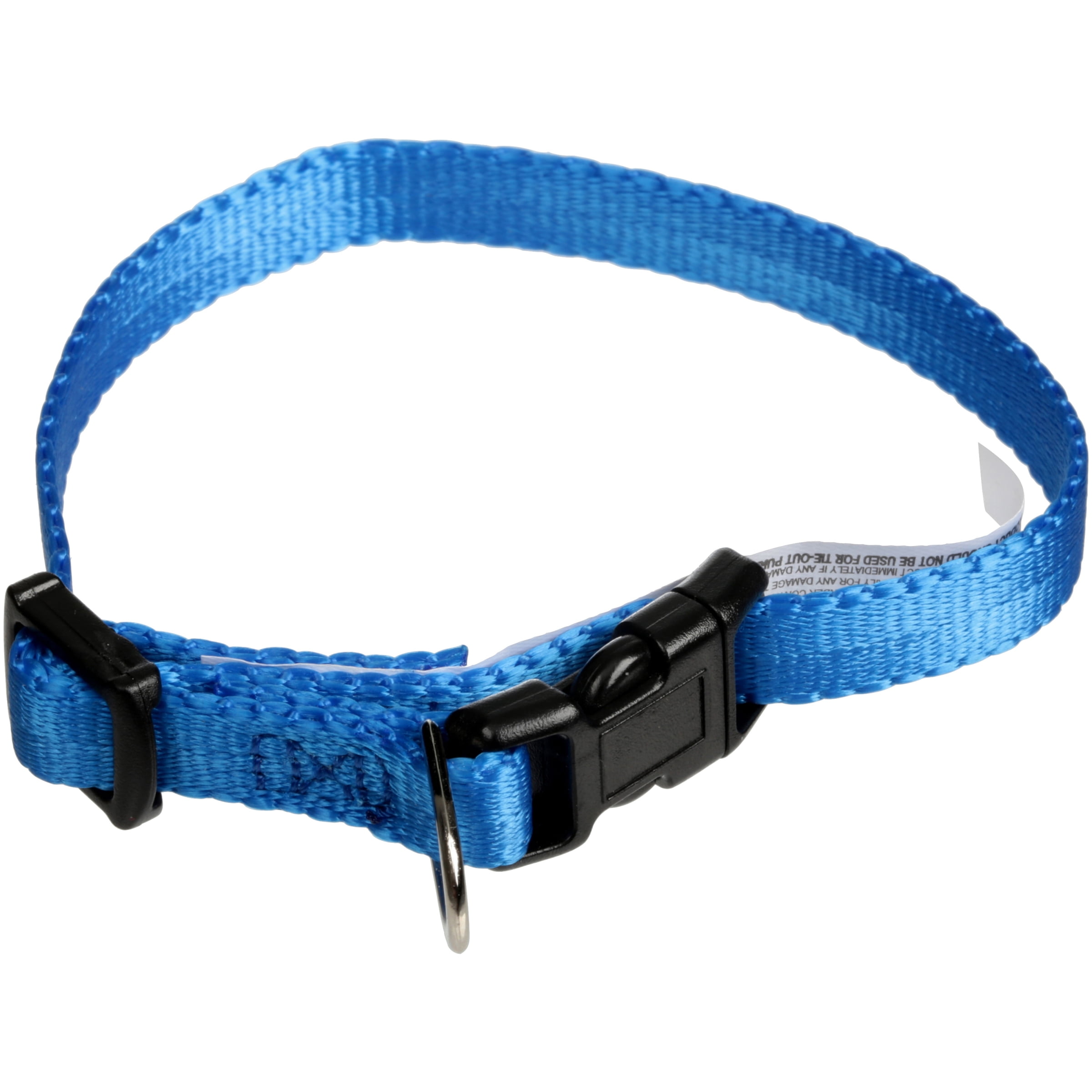 PetWear Adjustable Dog Collar, Blue, Toy - Walmart.com