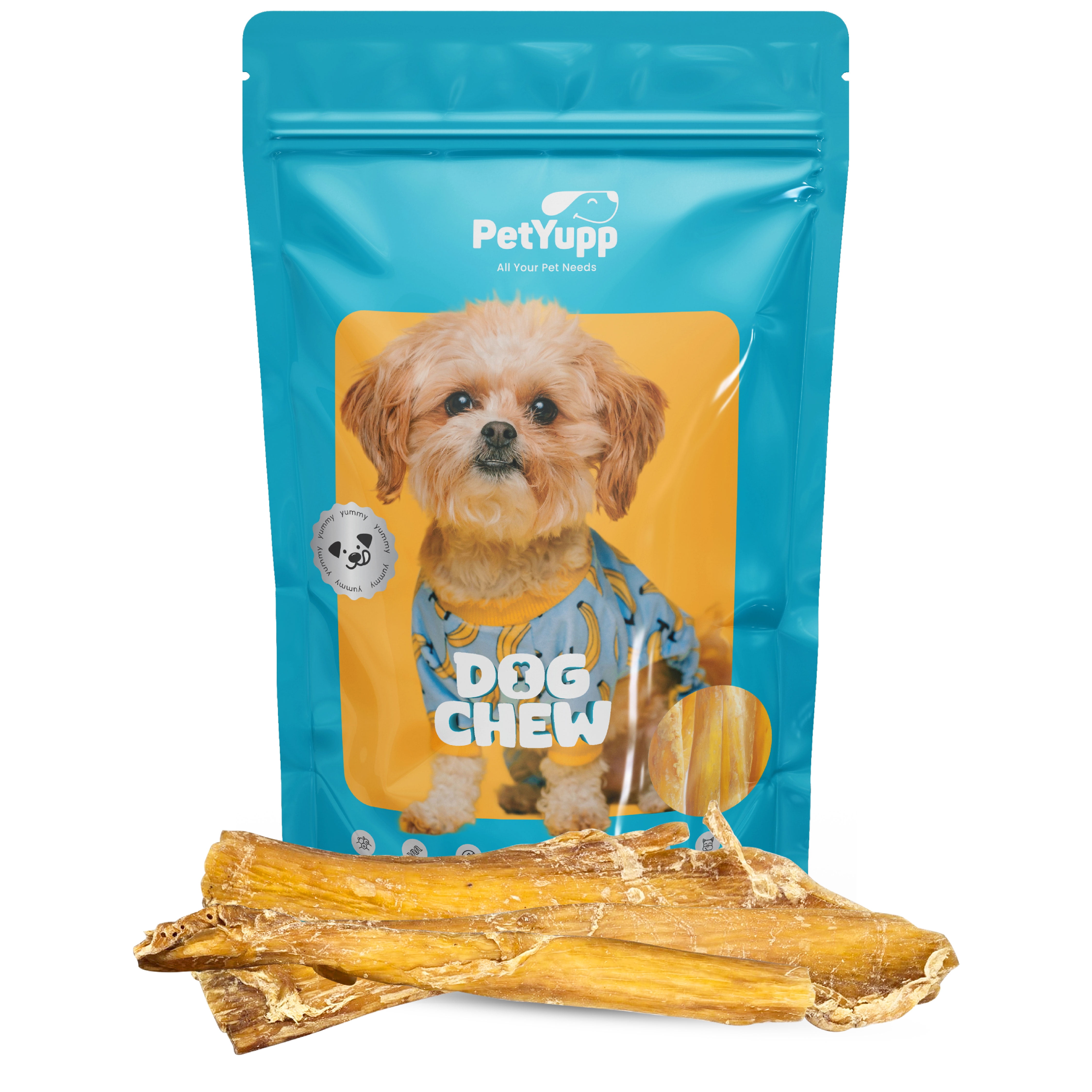 PetYupp Beef Paddywack Dog Chews, Natural & Single Ingredient Dog ...