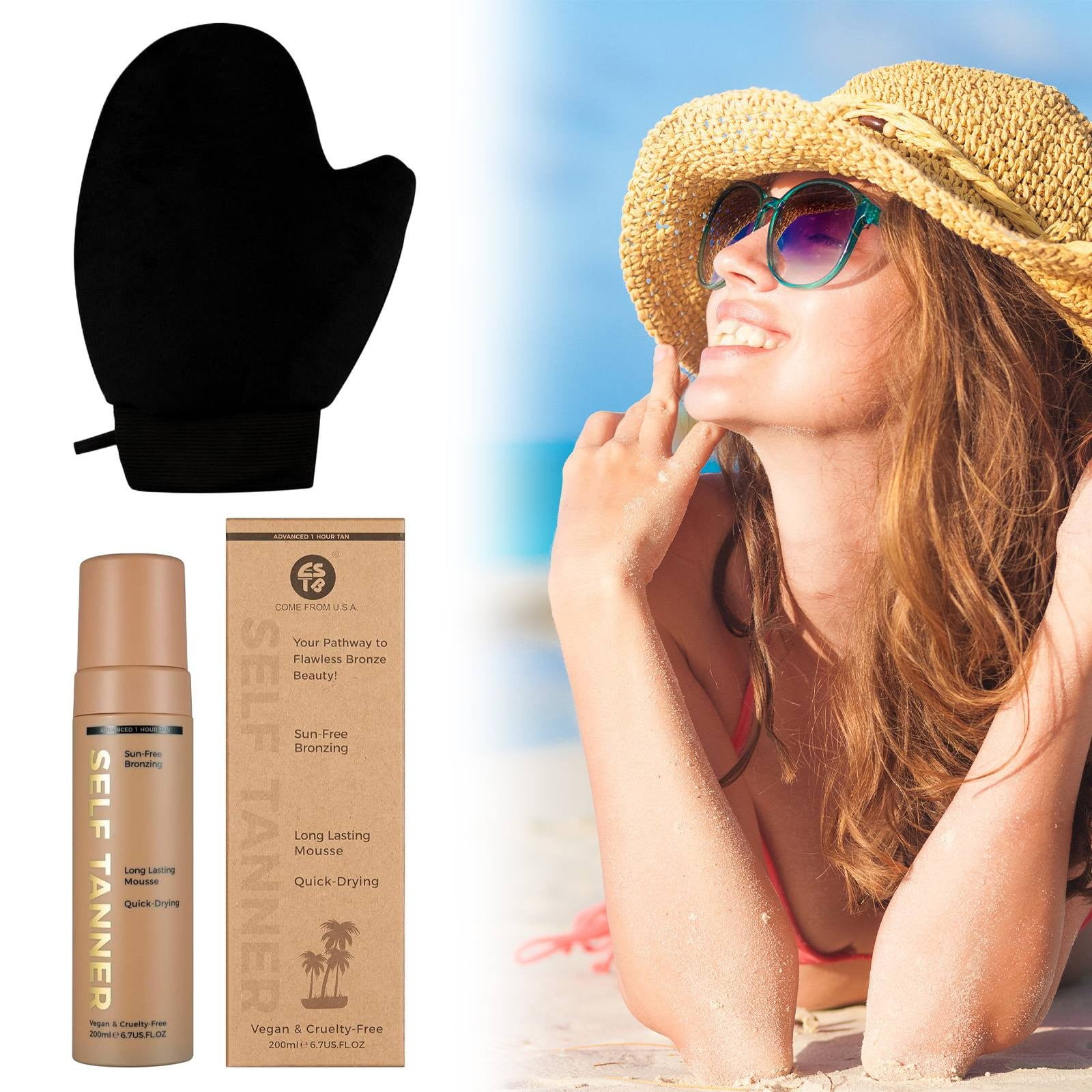 Peta.Jane Gradual Body Tan Body Lotion - Hydrating Formula - Perfect for All Skin Types(1 Pack ...