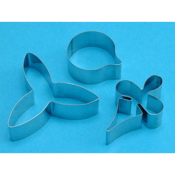 Stainless Steel Cutters 4/Pkg-Moth Orchid Flower, Pk 3, PME - Walmart.com