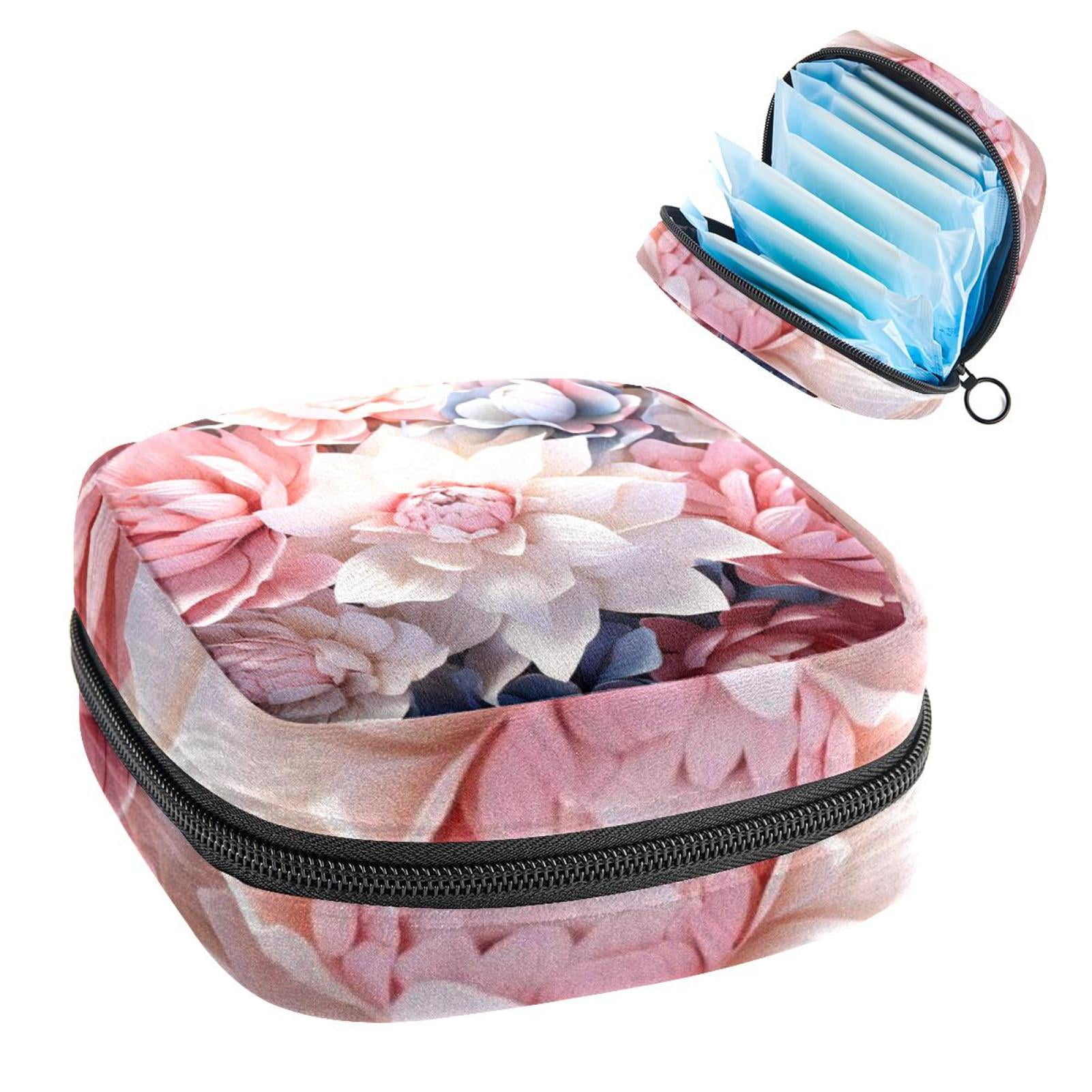 Petal Flower Pad Bag Storage Organizer Pouch for Menstrual Hygiene ...