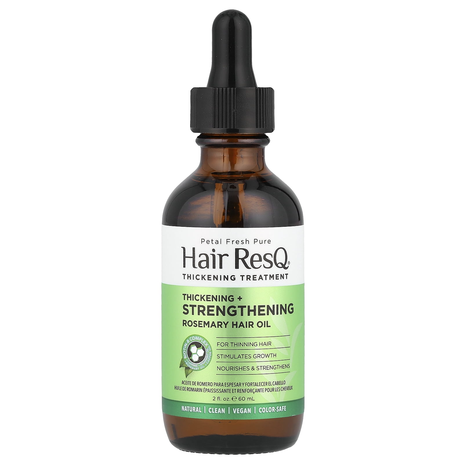 Petal Fresh Hair ResQ®, Rosemary Hair Oil, Thickening + Strengthening ...
