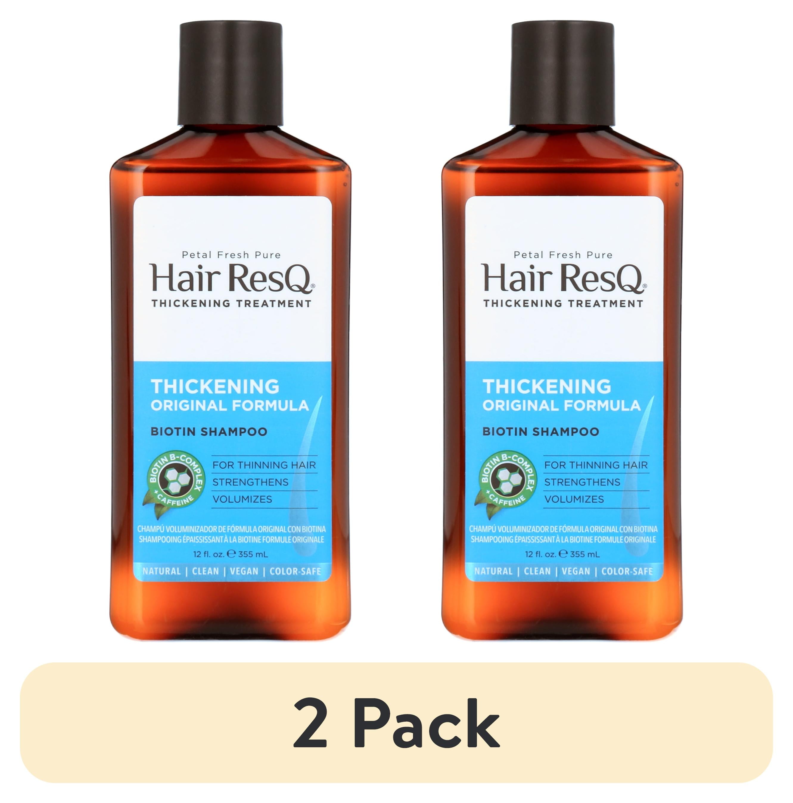 (2 pack) Petal Fresh Hair ResQ Thickening Shampoo, Advanced Biotin Pro ...