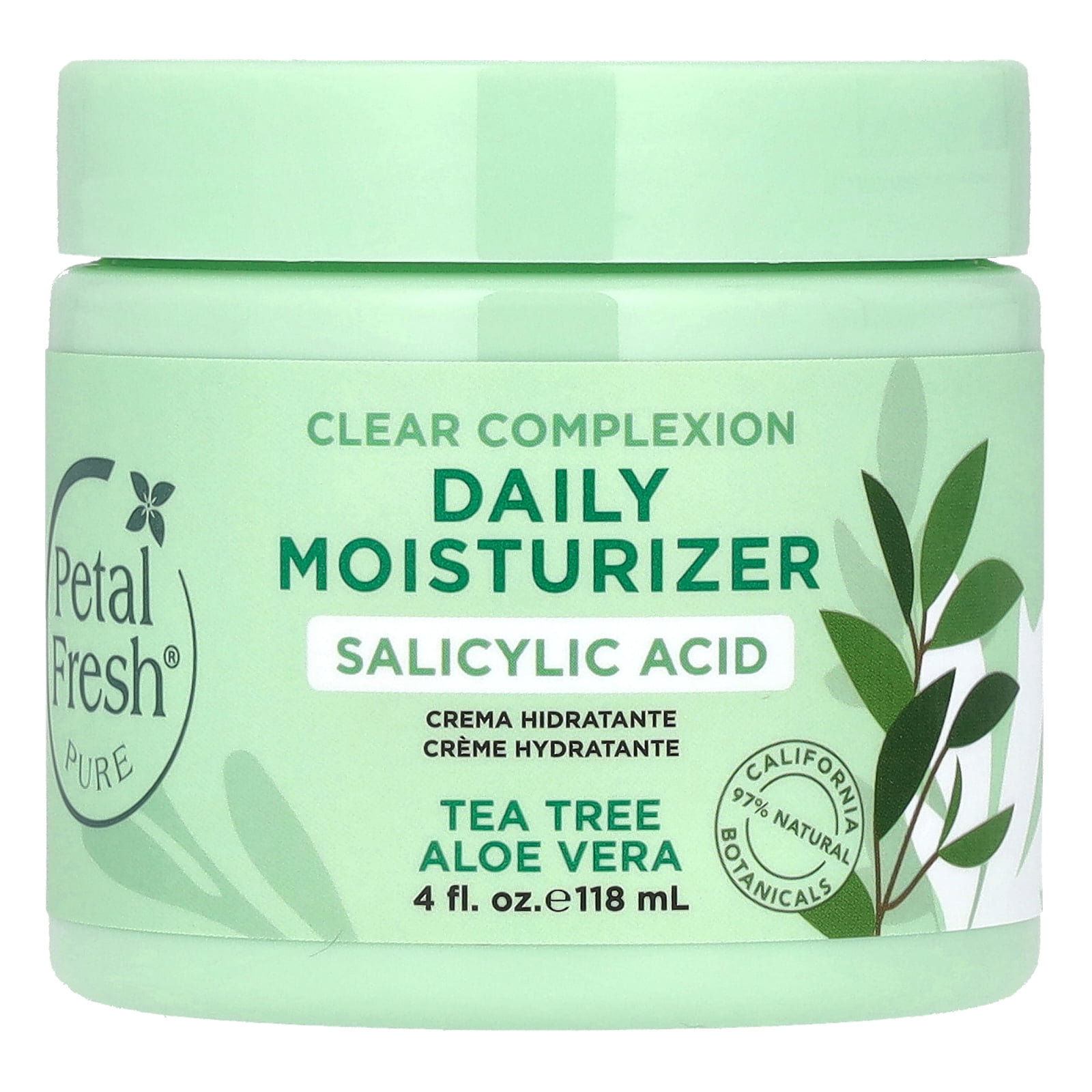 Petal Fresh Pure, Clear Complexion Daily Moisturizer, Tea Tree, Aloe ...