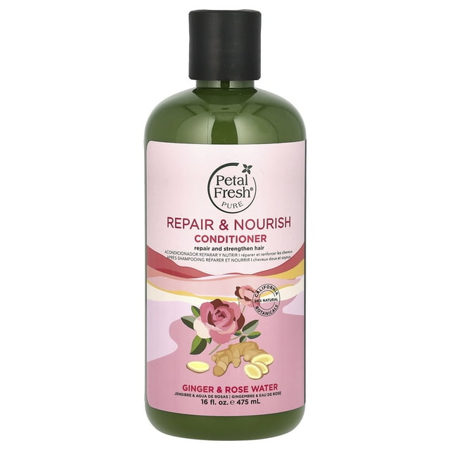 Petal Fresh Pure, Repair & Nourish Conditioner, Ginger & Rose Water, 16 ...