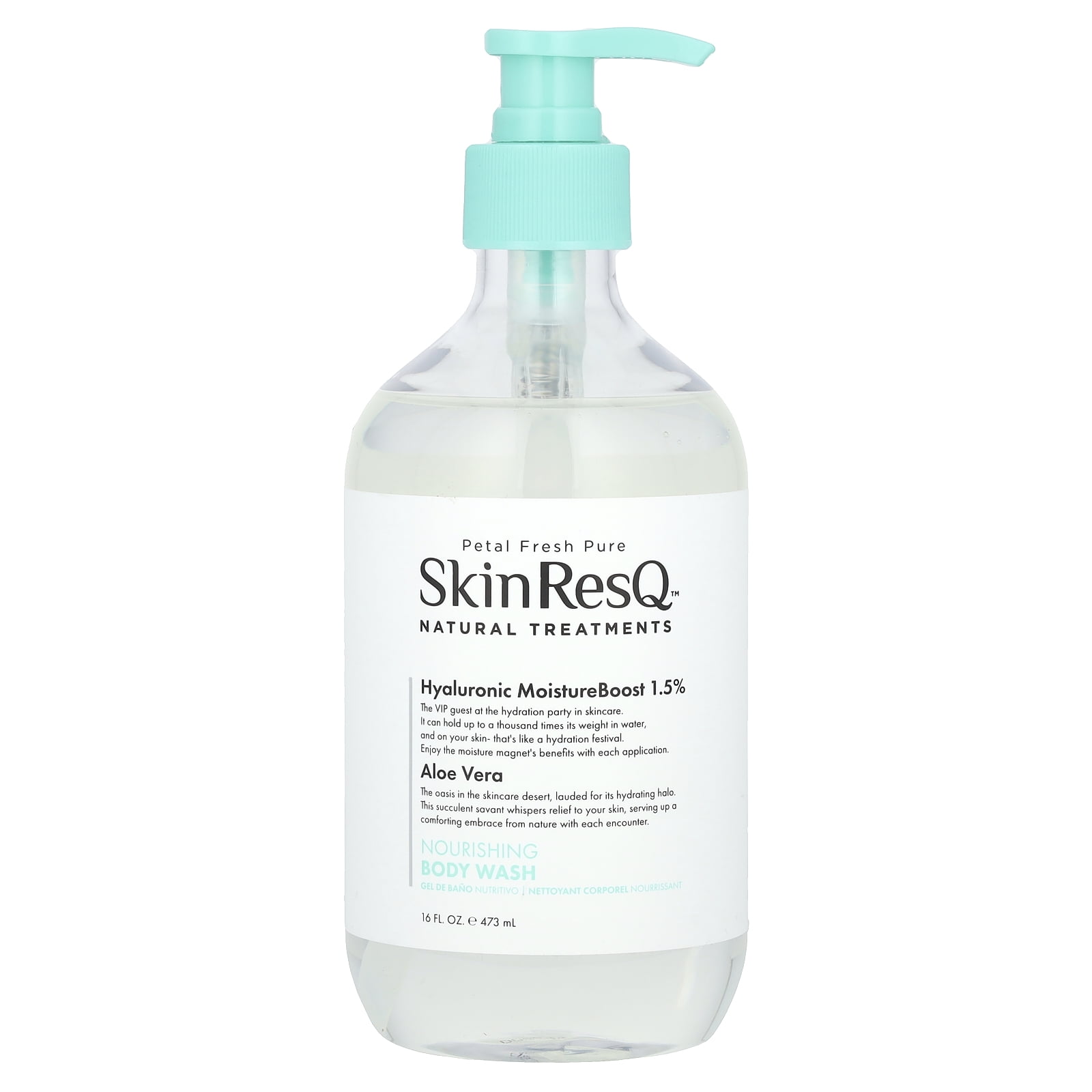 Petal Fresh Skin ResQ Natural Treatments, Nourishing Body Wash, 16 fl ...