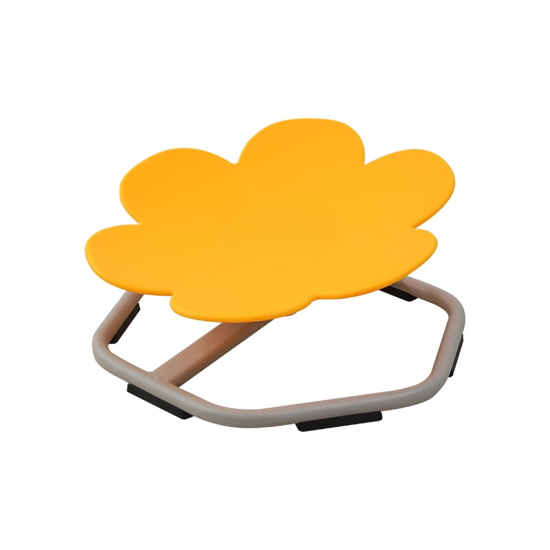 Petal Non-slip Sit and Spin Swivel Chair for Kids Sensory, Metal Base ...