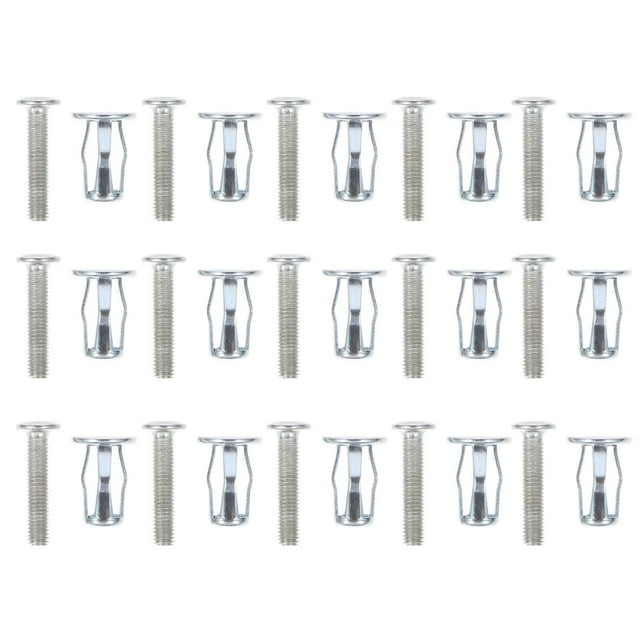 Petal Nut Insert Nuts Screw Fasteners License Plate Jack with Screws ...