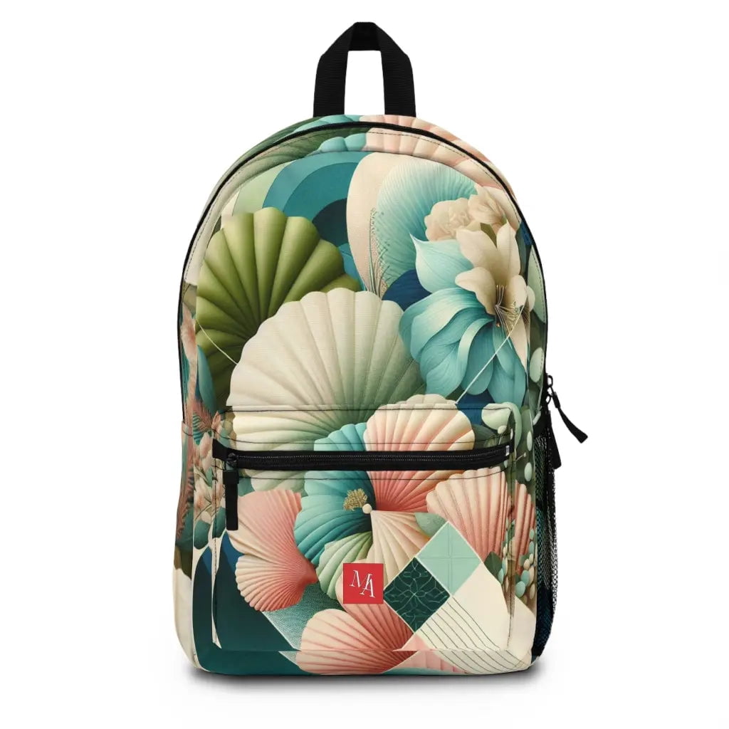 Petal Whirls and Verdant Swells - Backpack - Walmart.com