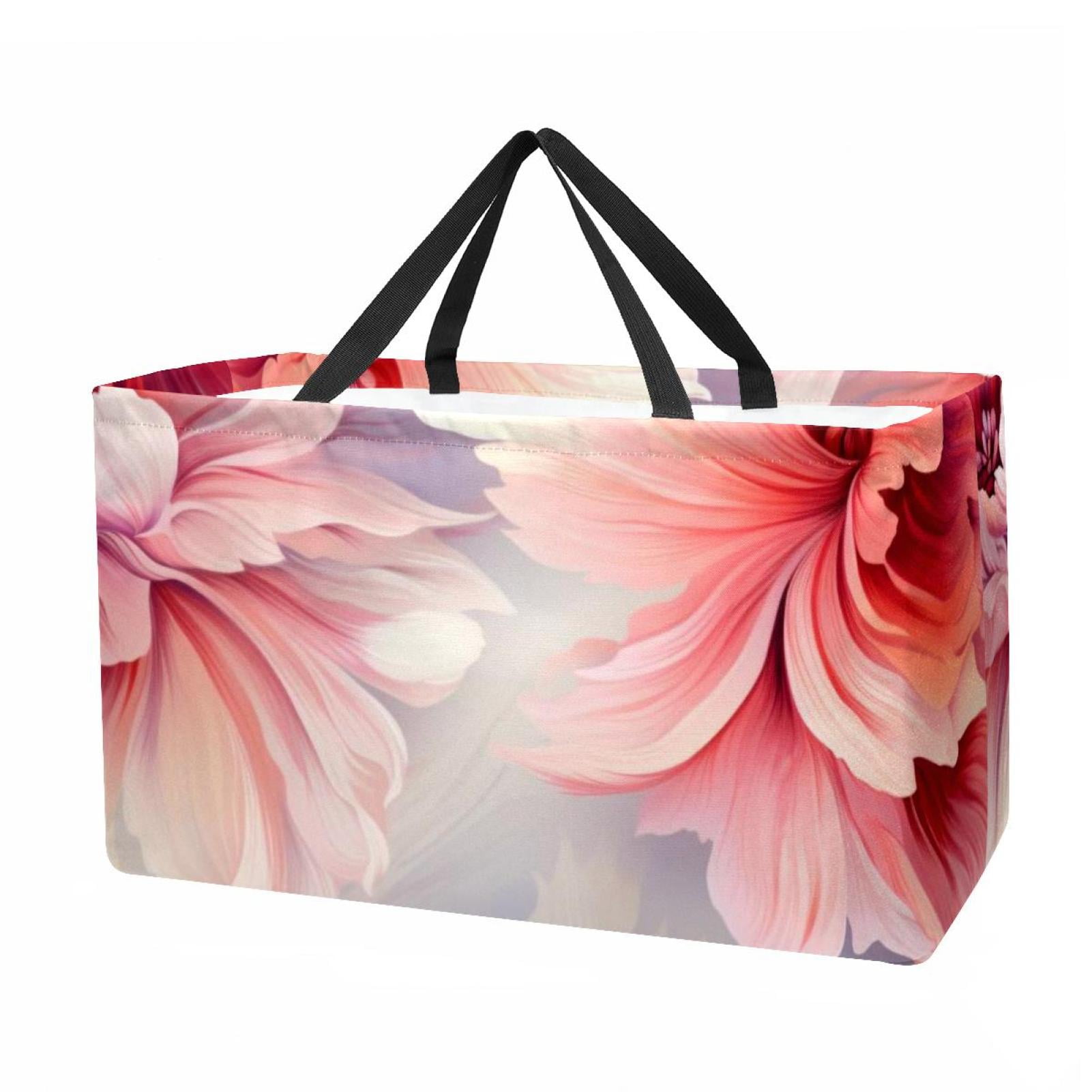 Petal flower Large Capacity Reusable Foldable Oxford Cloth Storage Bin ...