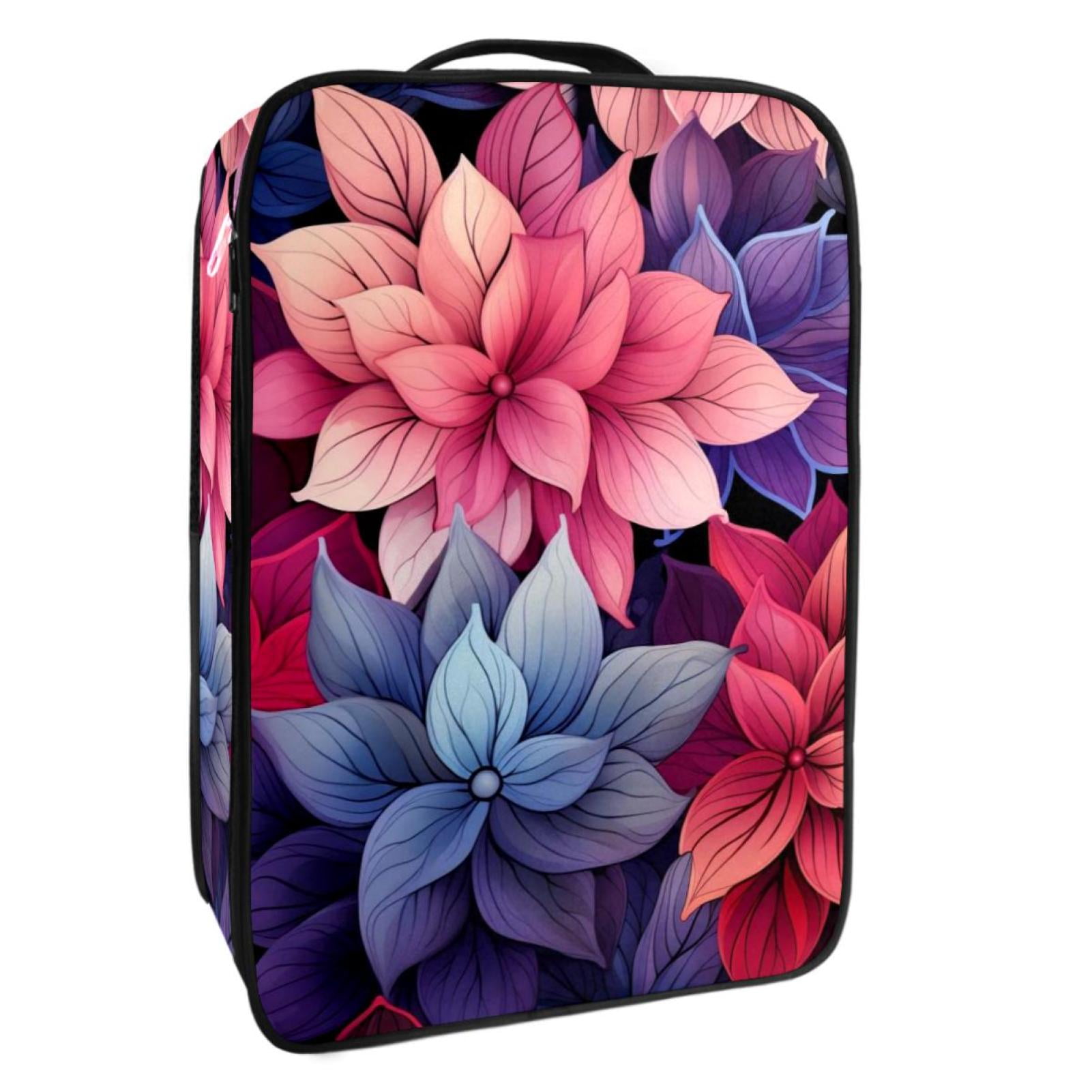 Petal flower Polyester Shoe Box Organizer - 23x31cm/9x12in Closet ...