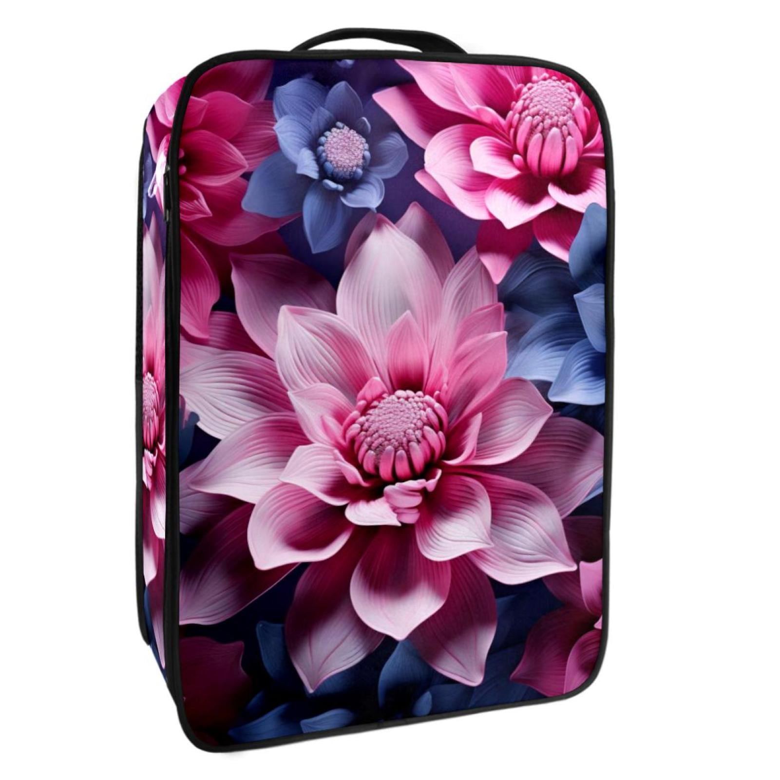 Petal flower Polyester Shoe Storage Box - 23x31cm/9x12in Shoe Organizer ...