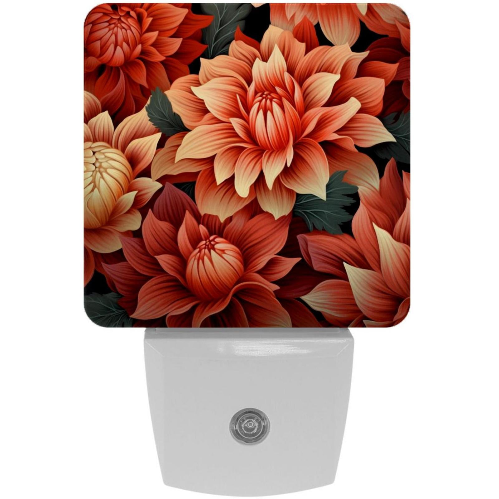 Petal flowers LED Square Night Lights - Elegant and Energy Efficient ...