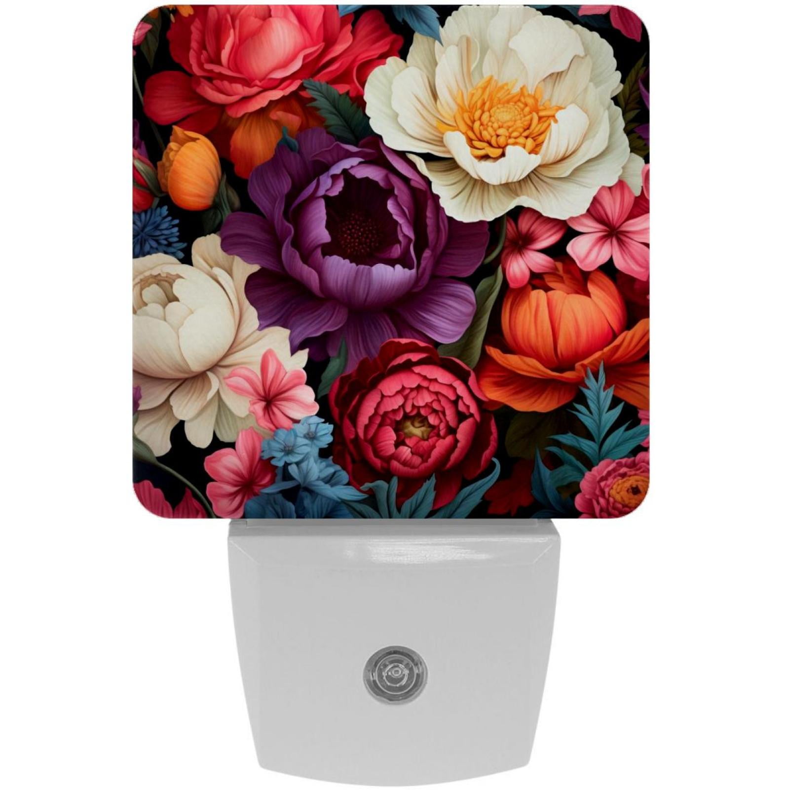 Petal flowers LED Square Night Lights- Energy Efficient and Stylish ...