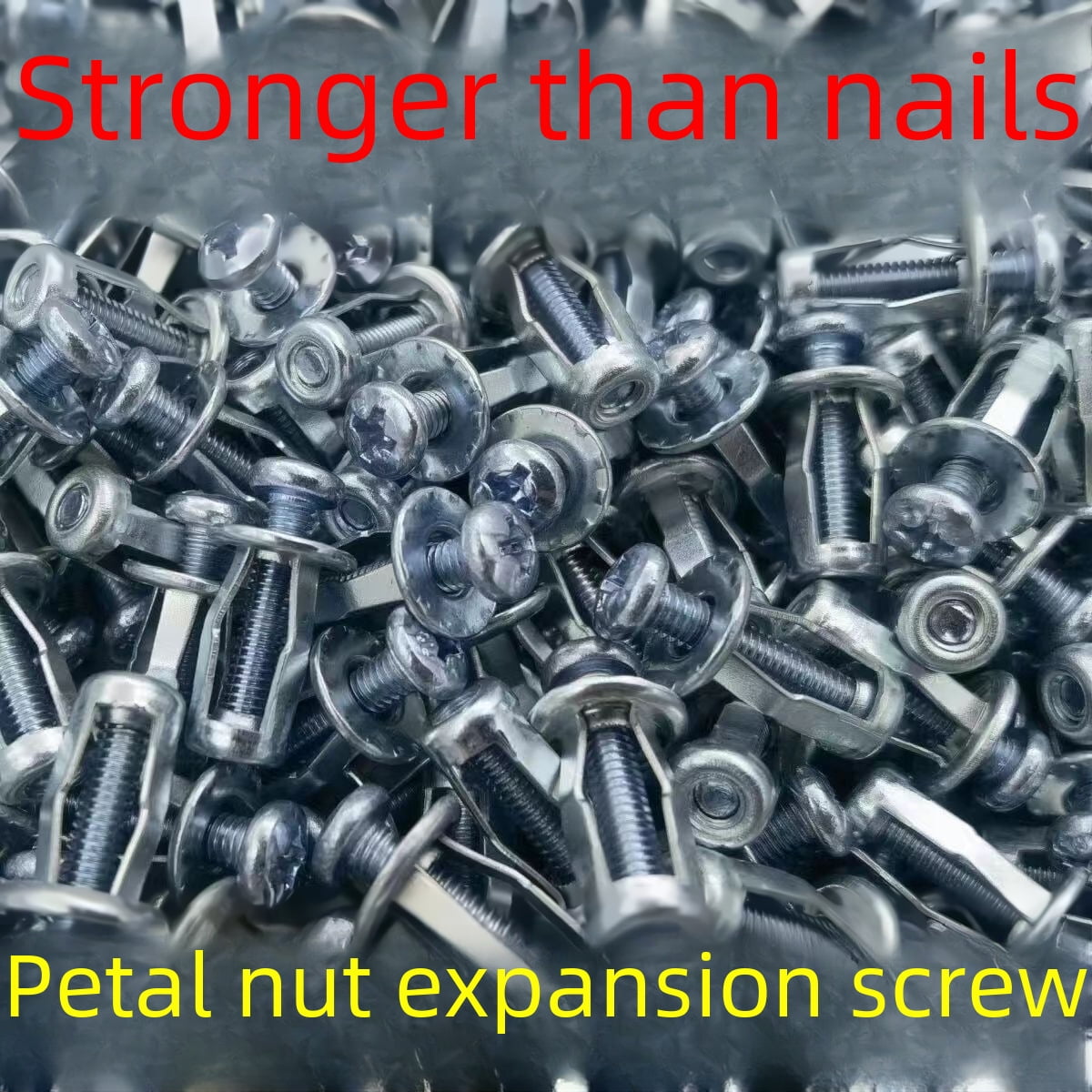 Petal nut expansion screw Czech nut hollow iron plate cross groove ...