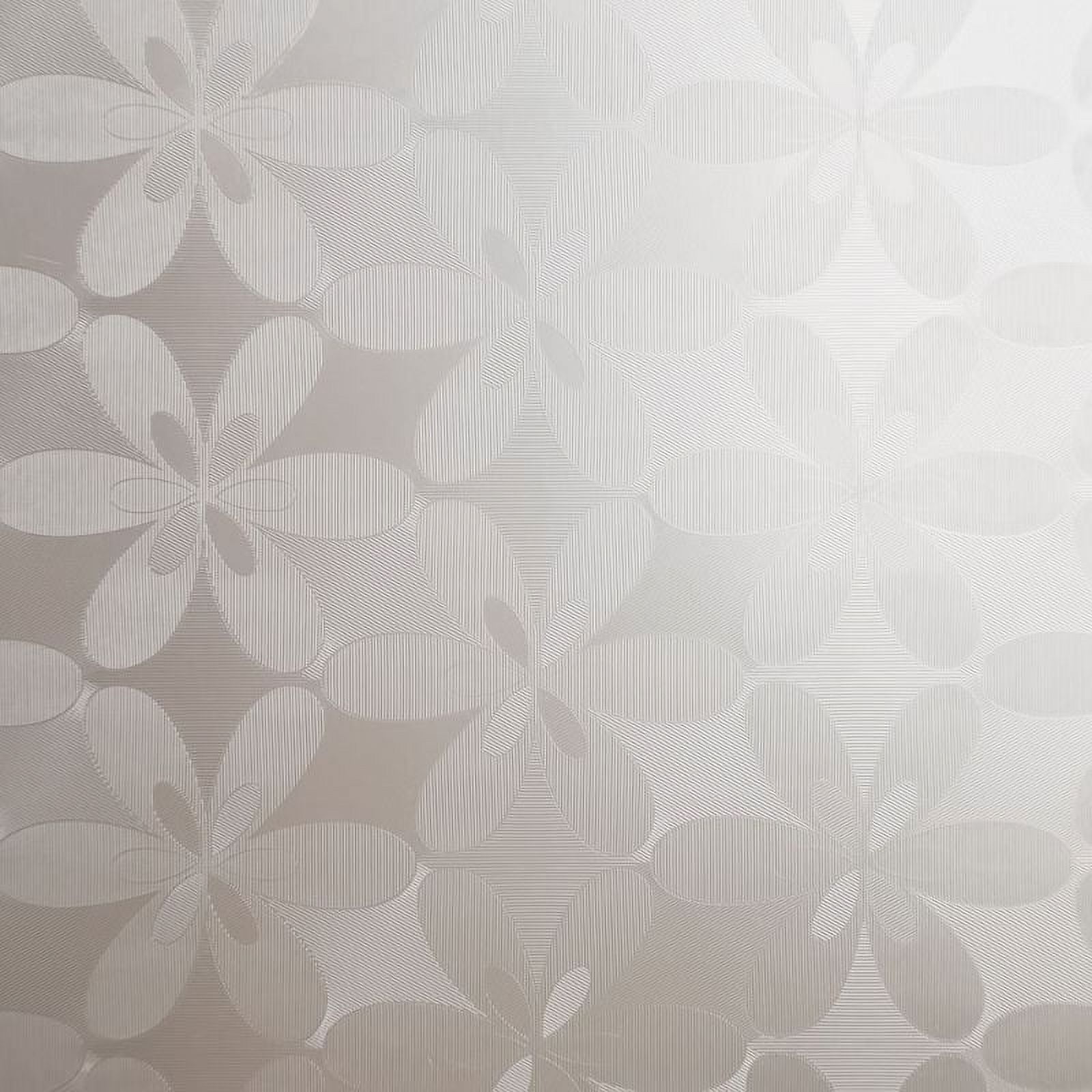 Petals - Self-Adhesive Embossed Window Film Home Decor(Roll) - Walmart.com
