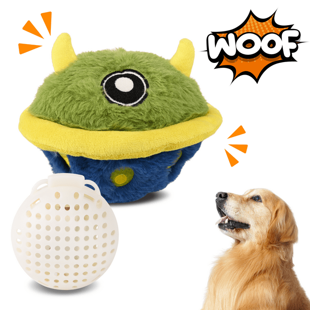 Petbobi Interactive Dog Toy Ball for Small & Medium Dogs, Self Moving ...