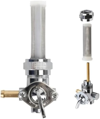 Petcock Fuel Valve 22mm Left Spigot for Harley Davidson Sportster Big ...