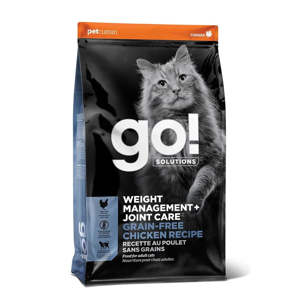 Petcurean Go! Solutions Weight Management & Joint Care Grain-Free Dry ...