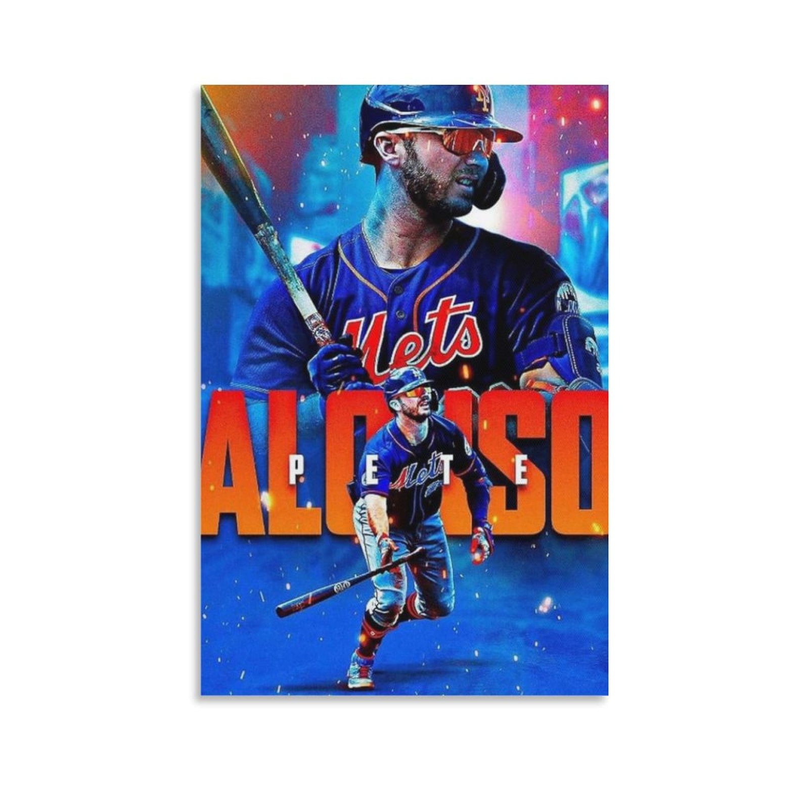 Pete Alonso Baseball Player Poster Canvas Boutique Poster Wall Art ...