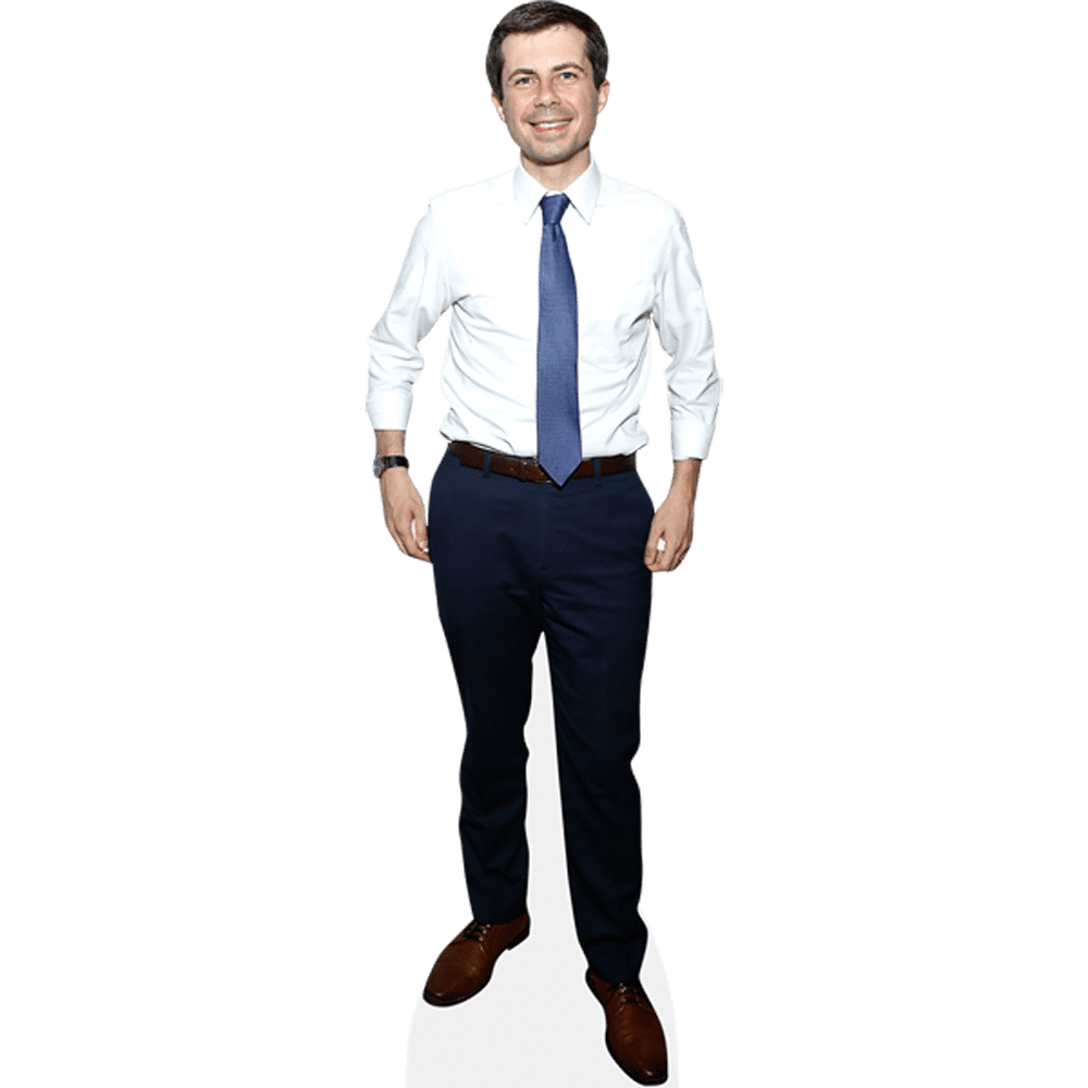 Pete Buttigieg (Casual) Lifesize Cardboard Cutout Standee - Walmart.com