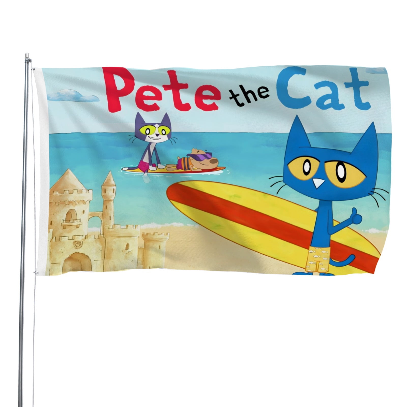 Pete the Cat-themed Printed Flag Perfect gift for fans, friends, and ...
