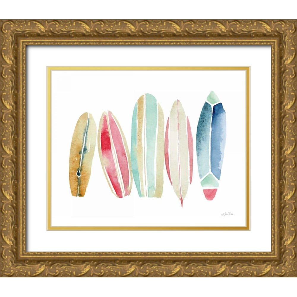 Pete, Katrina 18x15 Gold Ornate Wood Framed with Double Matting Museum ...