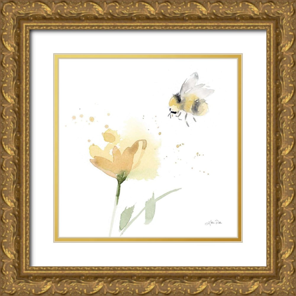 Pete, Katrina 20x20 Gold Ornate Wood Framed with Double Matting Museum ...